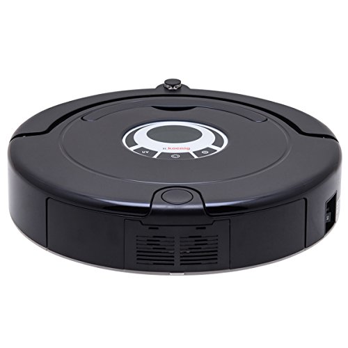 H.Koenig SWR22 Staubsauger roboter, Roboterstaubsauger mit Saug- und ...