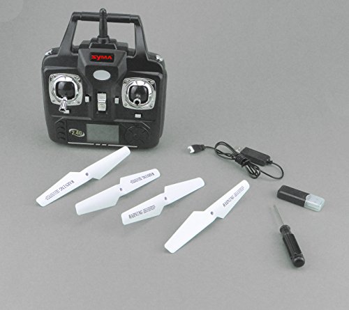 Syma X5C 2.4G 6 Axis GYRO 2.0MP HD Camera RC Quadcopter RTF 3D RC ...
